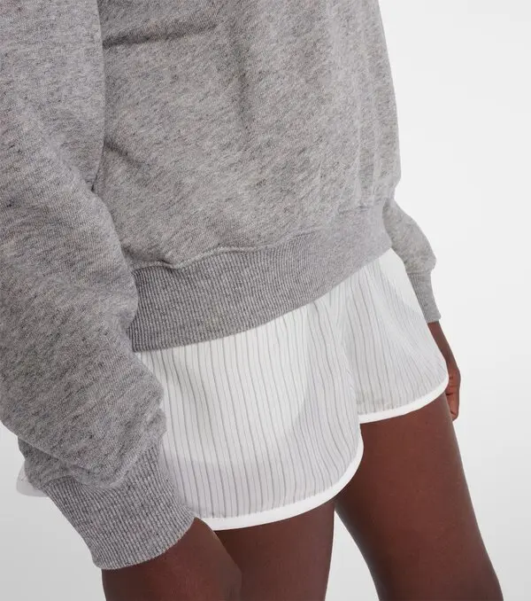 Polo Ralph Lauren Cotton-blend Polo Sweatshirt - Grey