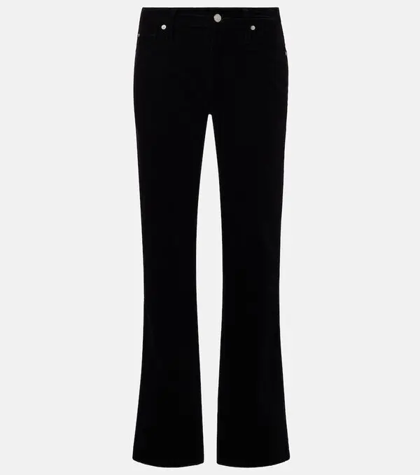 7 For All Mankind Calie Straight Corduroy Trousers