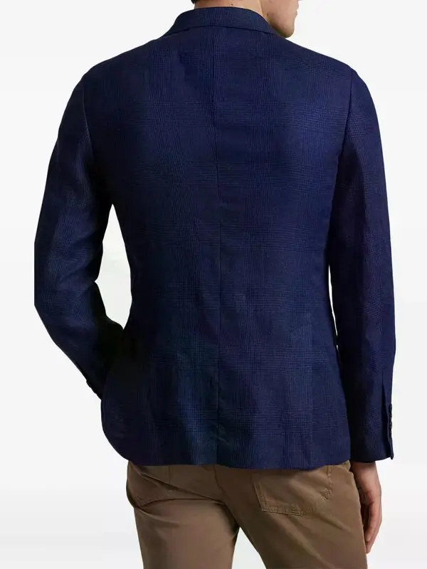 Polo Ralph Lauren Check Single-breasted Blazer