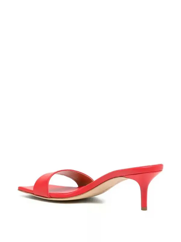 AeydĒ 70mm Ilvy Sandals - Red