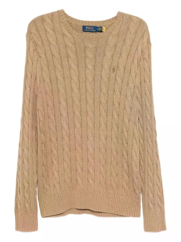 Polo Ralph Lauren Cable-knit Jumper - Brown