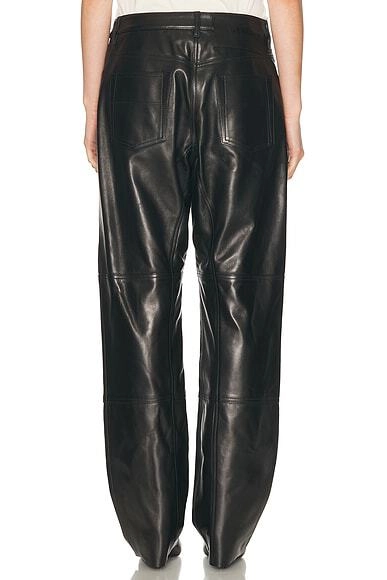 JIL SANDER 115 Leather Trousers
