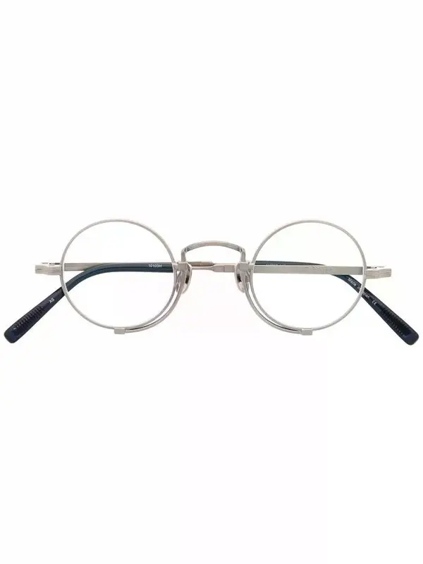 Matsuda 10103h Round Frame Eyeglasses - Silver