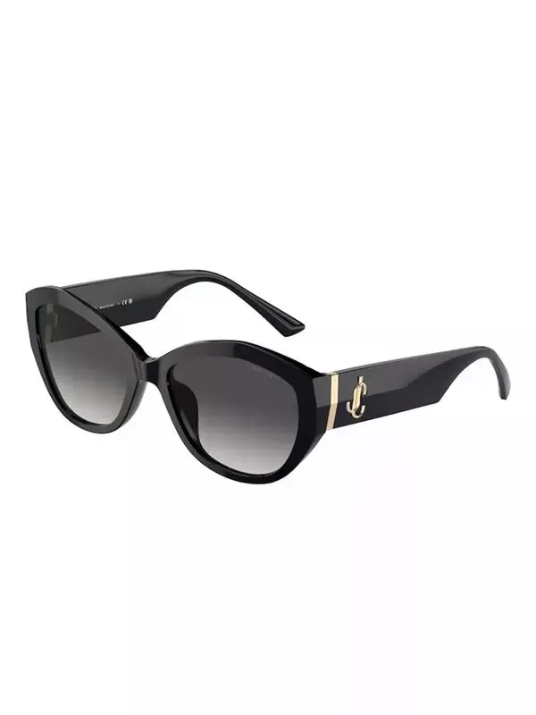 JIMMY CHOO Geometric Frame Sunglasses