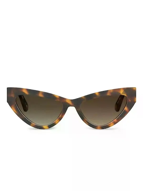 Moschino Cat-eye Acetate Sunglasses - Brown