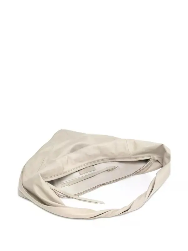 LEMAIRE Scarf Twisted-strap Leather Small Shoulder Bag - Neutrals