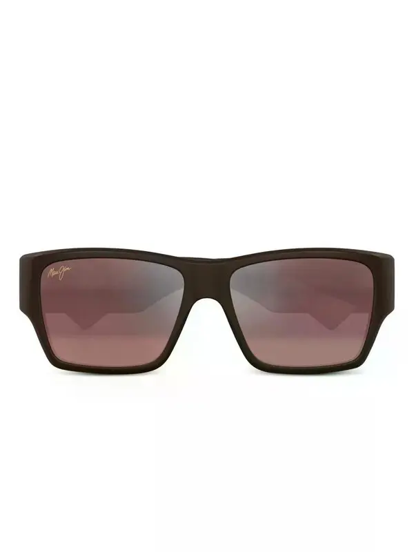 Maui Jim Square Frame Sunglasses - Black