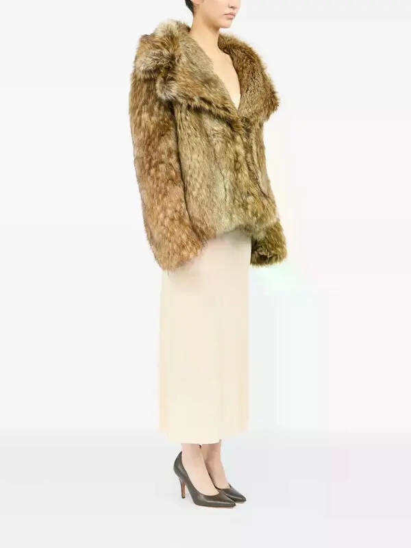MAISON MARGIELA Faux Fur Jacket