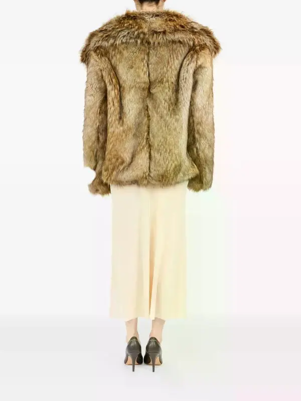MAISON MARGIELA Faux Fur Jacket