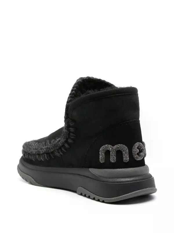 Mou Shearling Lined Ankle Boots
