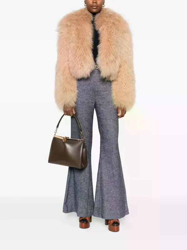 Etro Medium Vela Shoulder Bag - Brown