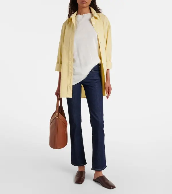 Ag Cologne Mid-rise Straight Jeans