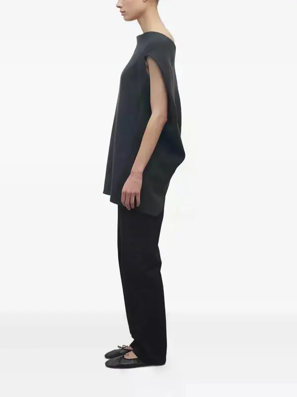 THE ROW Logo Patch Jeans - Black