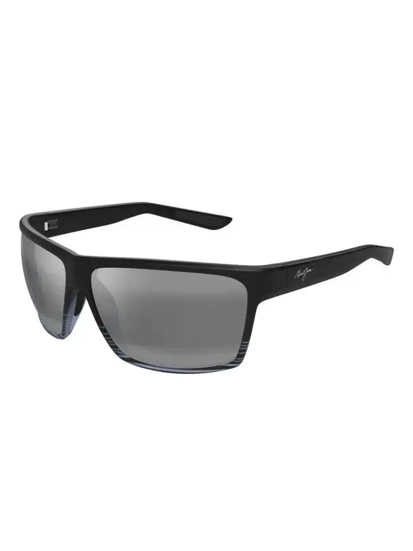Maui Jim Alenuihaha Striped Square Sunglasses