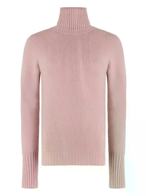 THE (ALPHABET) Cashmere Turtleneck Jumper