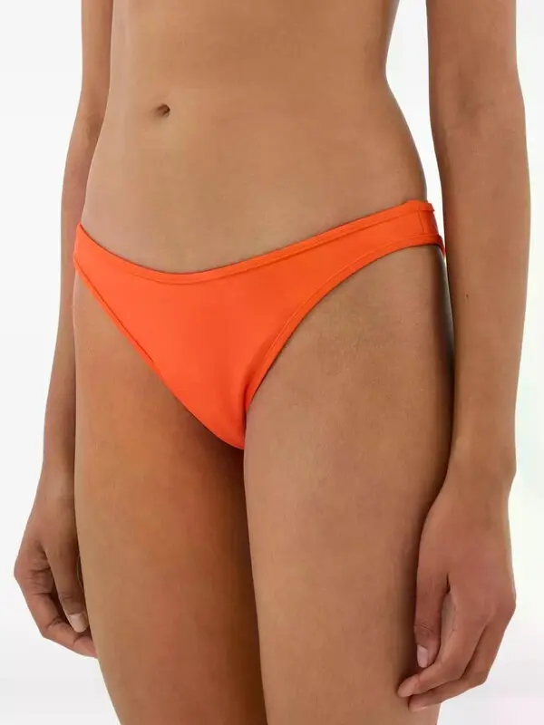 Sunnei Reversible Striped Bikini Bottoms - Orange