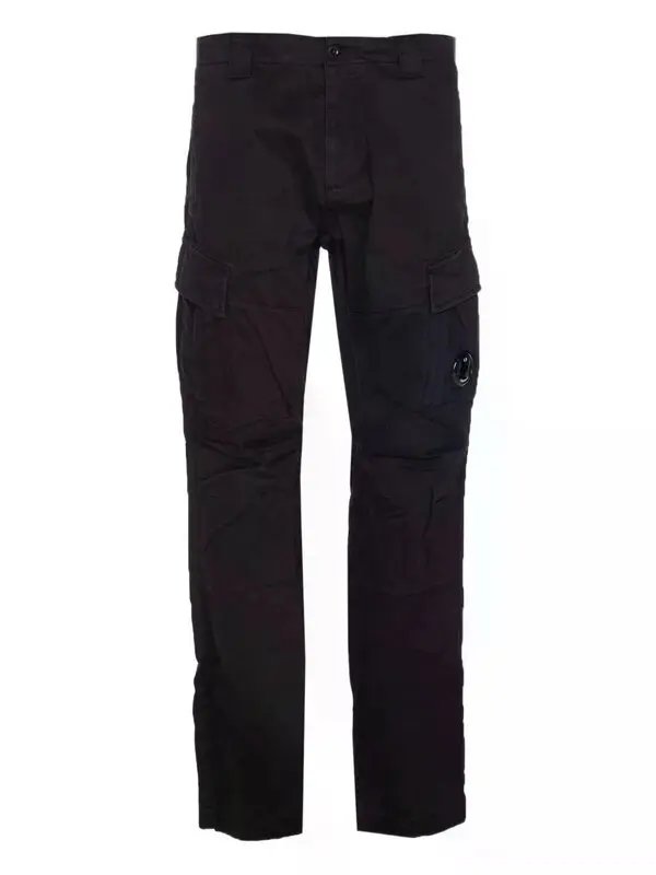 C.P. COMPANY Cotton Cargo Trousers - Black