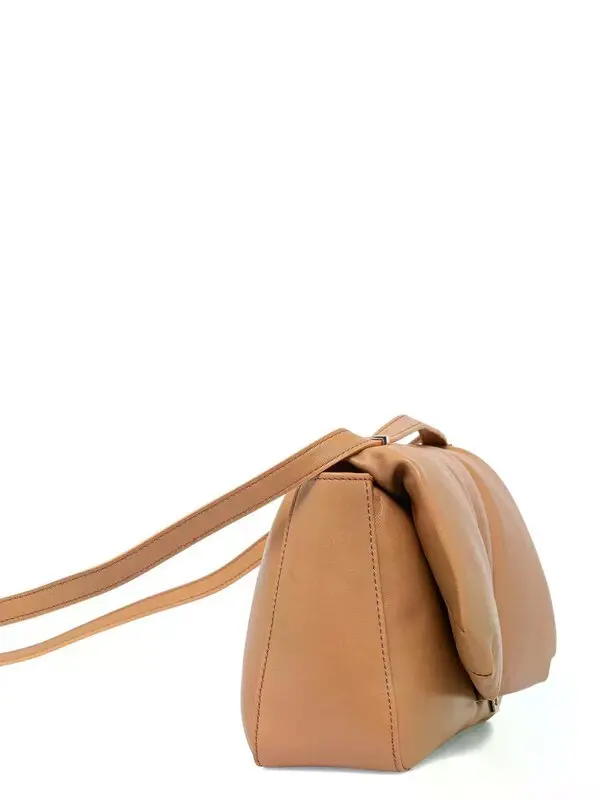 Guess Puffed Leather Satchel Bag