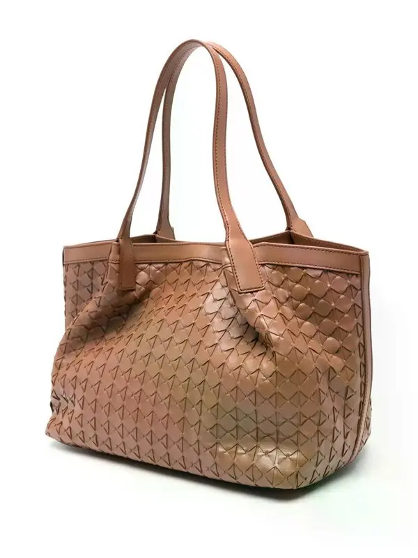 SERAPIAN Small Secret Tote Bag - Brown