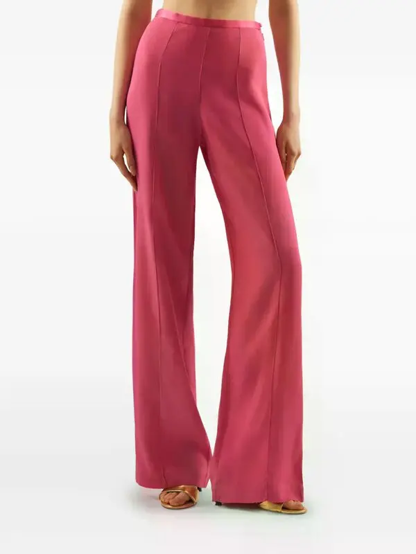 TALLER MARMO Marlene Wide-leg Trousers - Pink