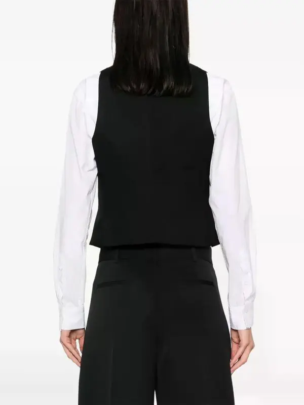 MODES Wool Gabardine Gilet