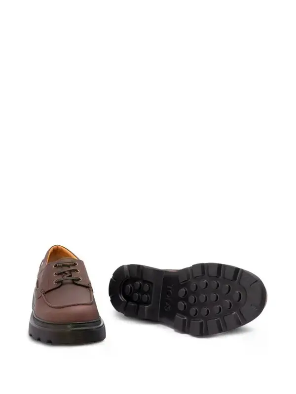 TOD'S Leather Boat Shoes