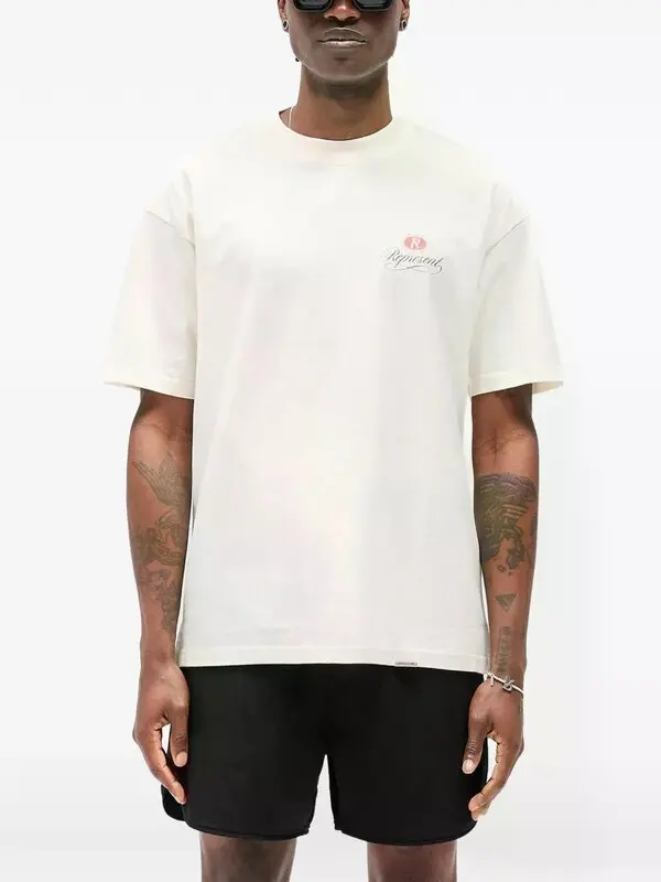 REPRESENT Logo-print T-shirt