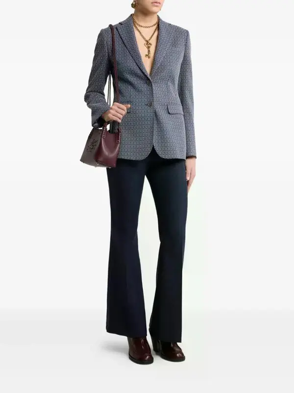 Etro Single-breasted Blazer - Blue