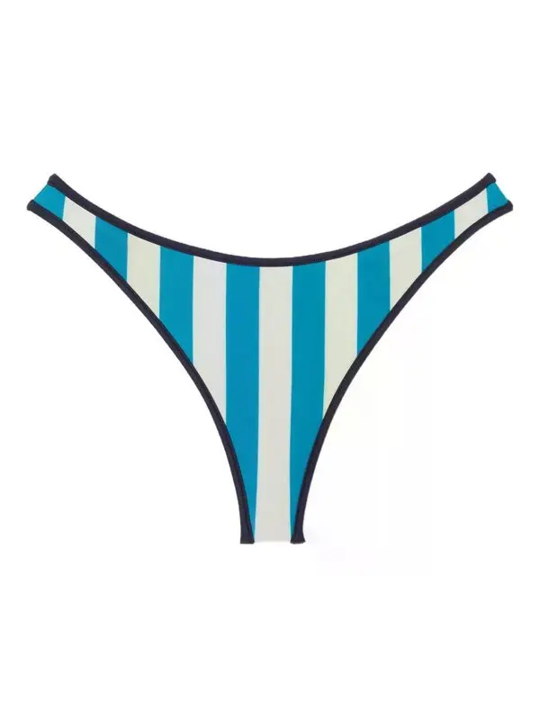 Sunnei Reversible Low-rise Bikini Bottoms - Grey