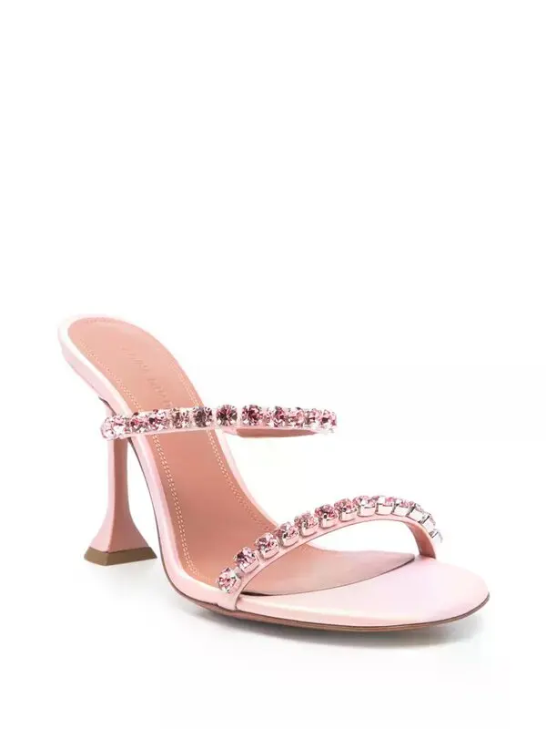 Amina Muaddi 95mm Gigi Sandals