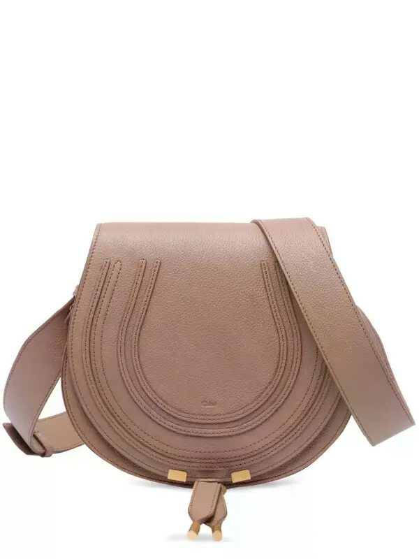 Chloé Marcie Shoulder Bag - Pink
