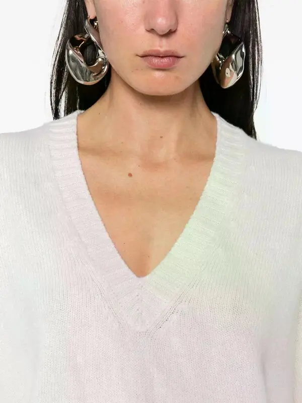 MODES V-neck Fine-knit Jumper