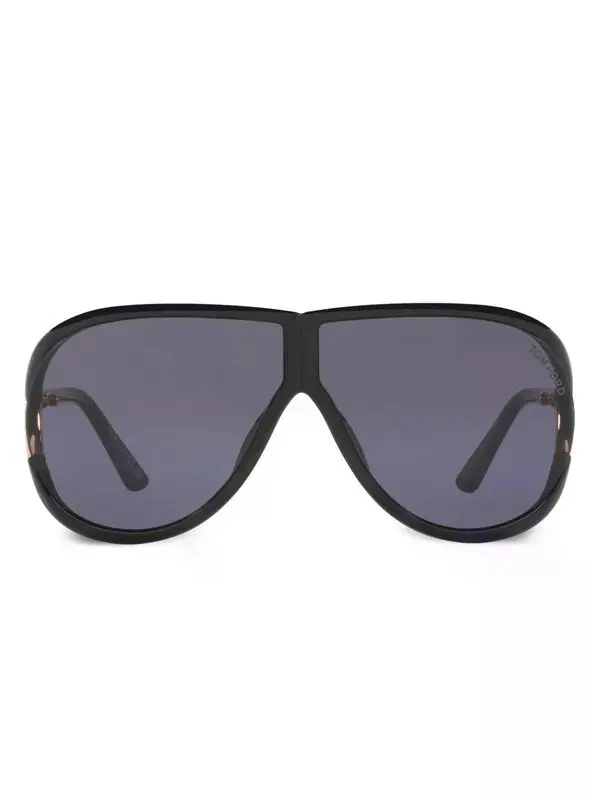 TOM FORD Pilot-frame Sunglasses - Black