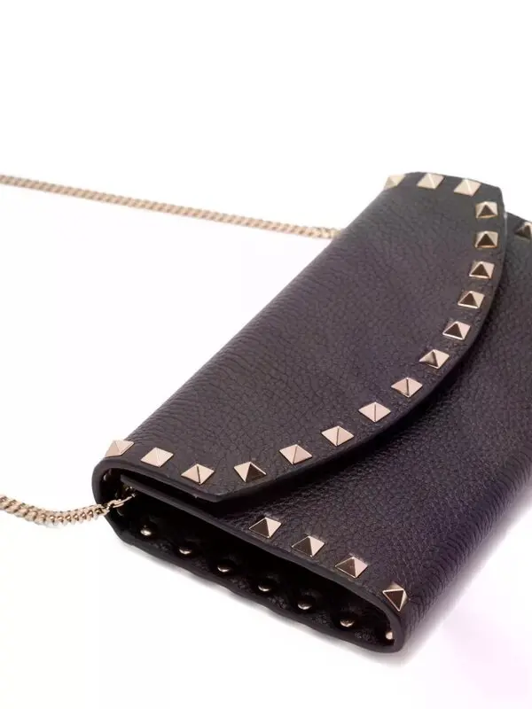 Valentino Garavani Studded Clutch - Black