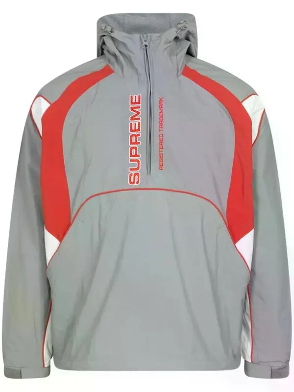 Supreme Paneled Half Zip Hooded Jacket