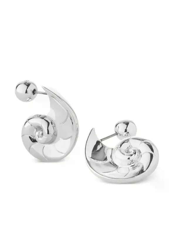 Jenny Bird Nautilus Shell Design Earrings