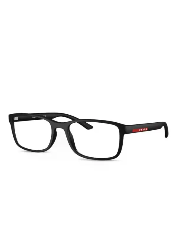 Prada Rectangle-frame Eyeglasses - Black