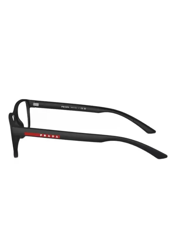 Prada Rectangle-frame Eyeglasses - Black