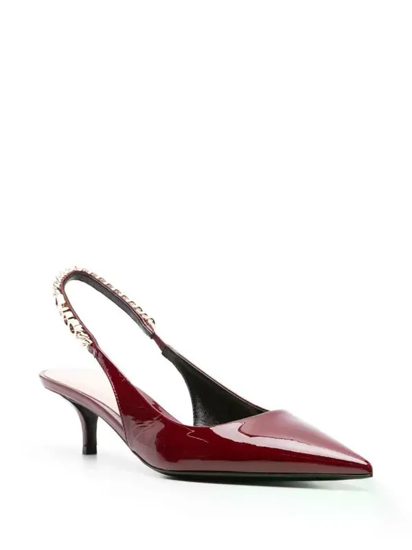 Gucci Signoria Slingback Pumps - Red