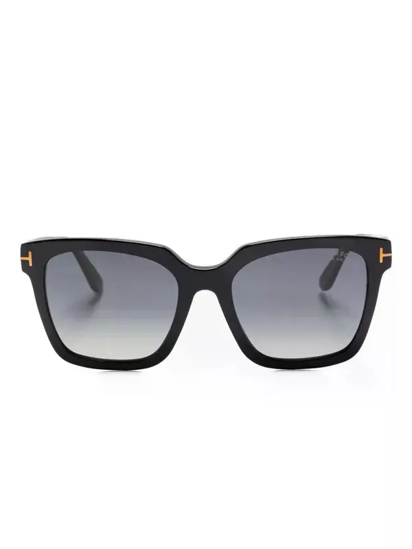 TOM FORD Square Frame Sunglasses - Black