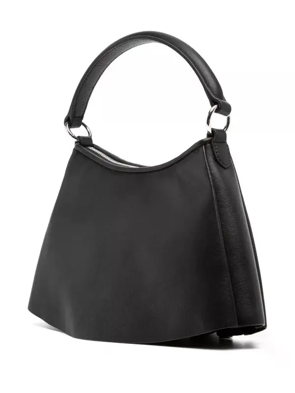 Lacoste Small Pleated Messenger Bag - Black