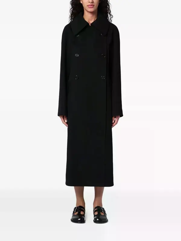 Loewe Double-breasted Wool Coat