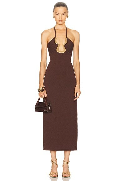 Cult Gaia Valma Knit Dress - Java