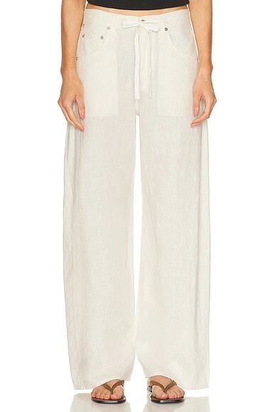 Citizens Of Humanity Brynn Drawstring Trouser - Vanilla