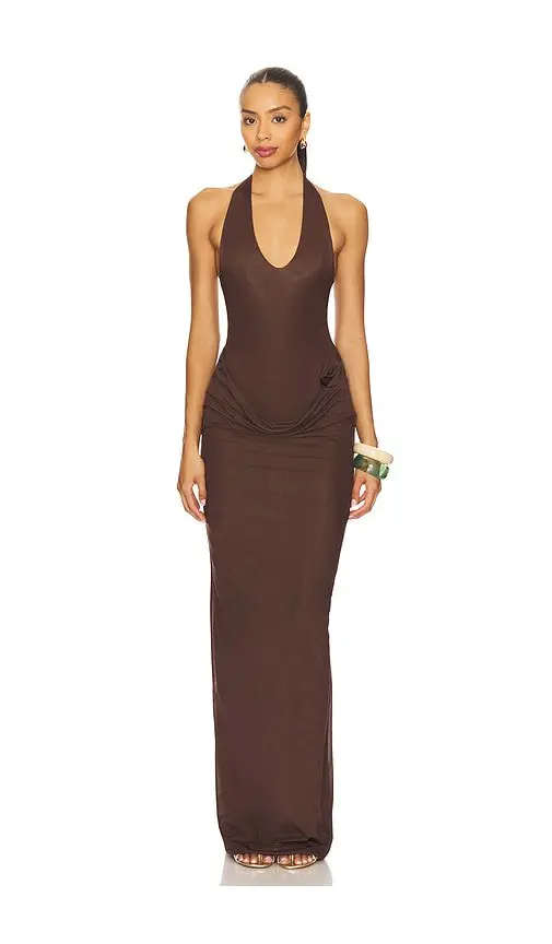 MAYGEL CORONEL Conto Dress - Brown