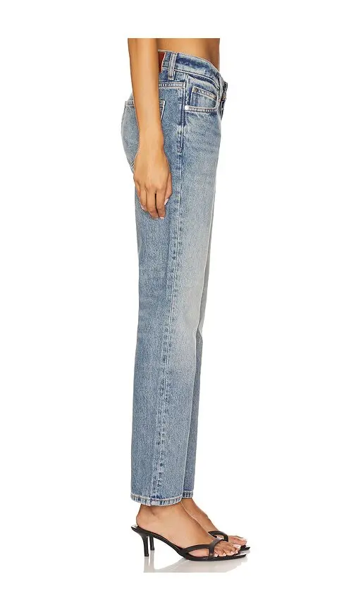EB DENIM Low Rise Straight Jeans