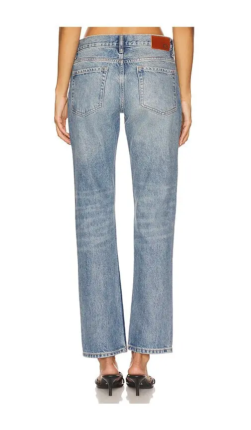 EB DENIM Low Rise Straight Jeans