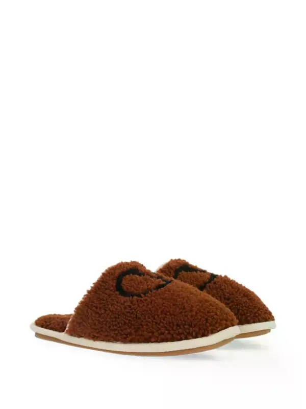 Valentino Garavani Vlogo Signature Wool Slides