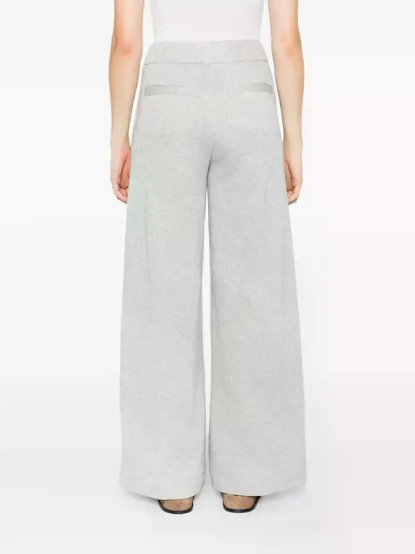 Peserico Drawstring Waist Wide-leg Trousers