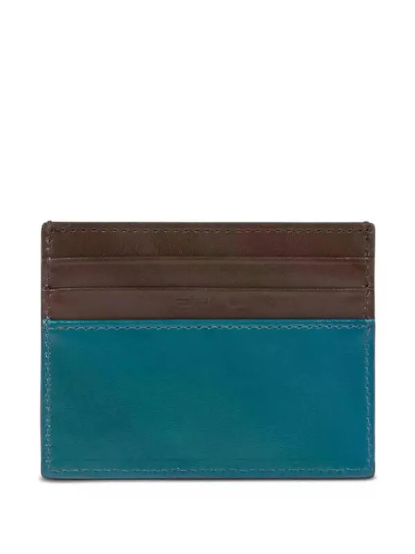 Etro Pegaso-plaque Cardholder - Blue